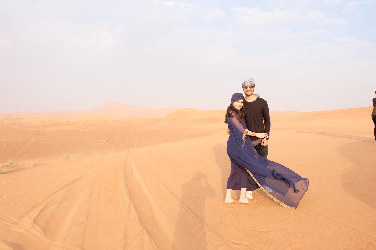 Vin Rana Holidaying in Dubai with wifey - JustShowBiz