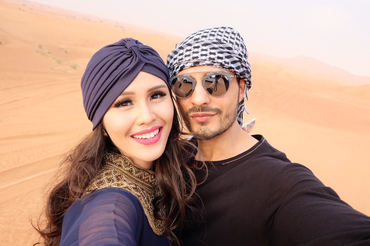 Vin Rana Holidaying in Dubai with wifey - JustShowBiz